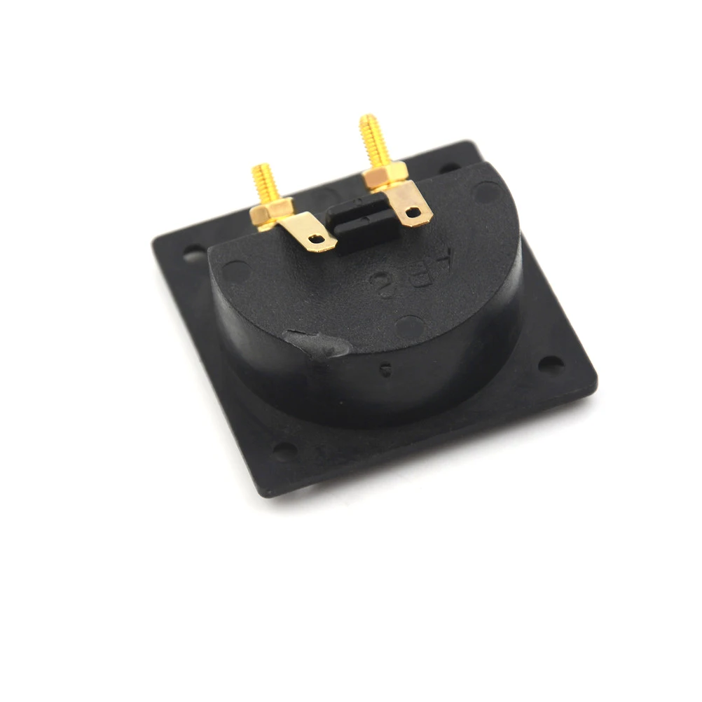 new Round Spring Cup Subwoofer Plug Car Stereo Terminal Connector ...