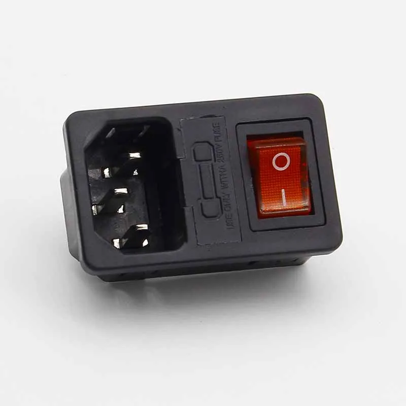 AC-power-outlet-with-lamp-fuse-product-triple-power-outlet-chassis ...