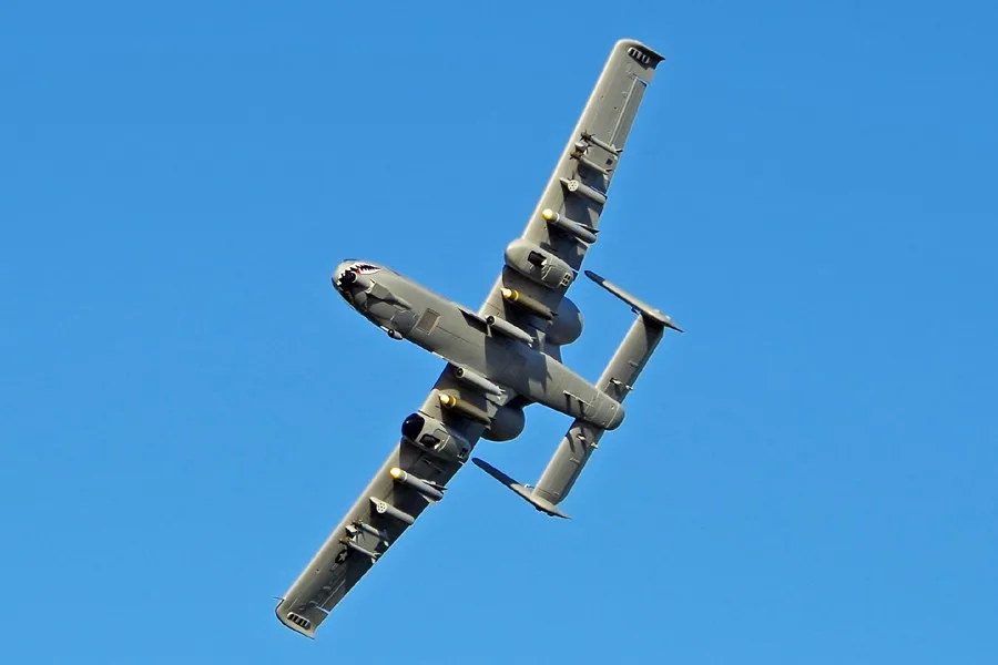 FMS RC Airplane A-10 A10 Thunderbolt II 70mm Twin Ducted Fan EDF Jet ...