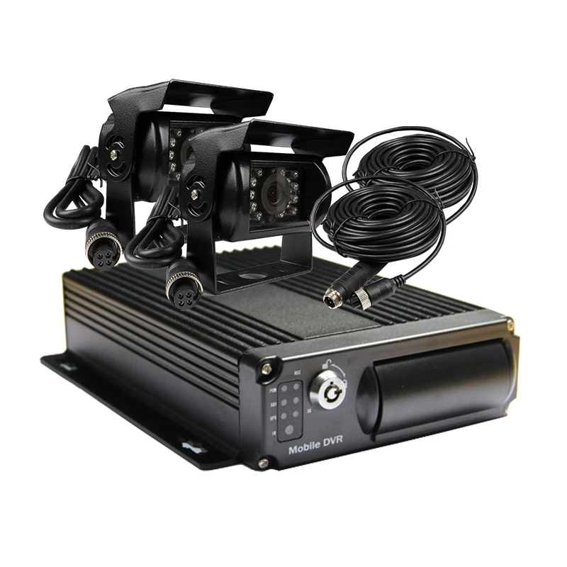 4CH G sensor H.264 SD Car Vehicle Mobile DVR Kit Video Record Car Dvr ...