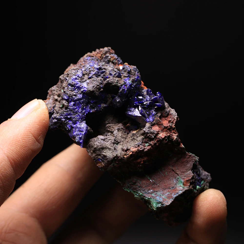 155.7g NATURAL Stones and Minerals Rock malachite AZURITE SPECIMEN ...