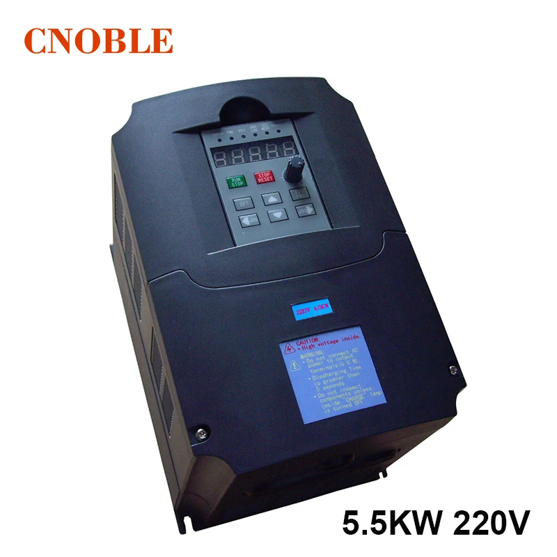 VFD 5.5kw Frequency inverter/converter 220V input 380v output 400HZ ...