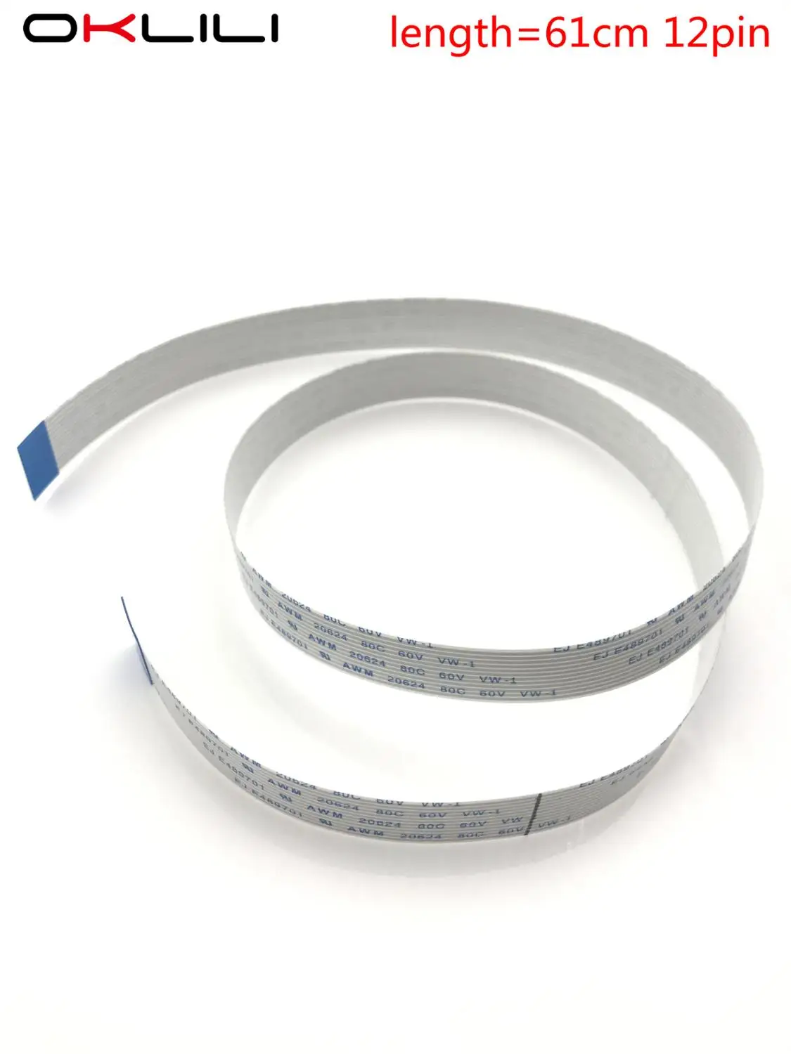 2PCX 2M446020 CONN CORD S03770 FFC CIS Flex Flat Scan Scanner Cable for ...