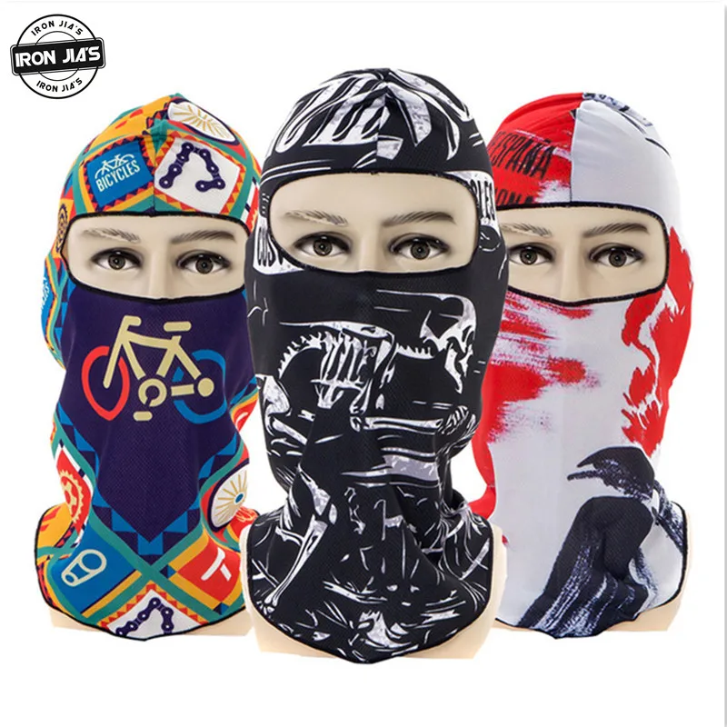 Motorcycle Balaclava Mask Full Face Thin Breathable Motorcycle Quick ...