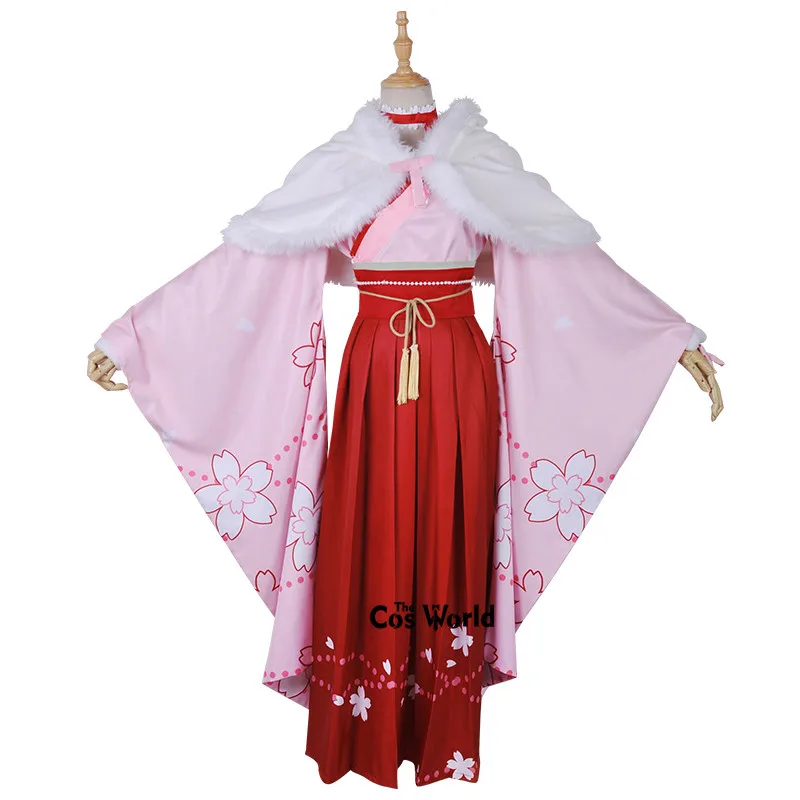 Vocaloid Hatsune Miku Dreamy Vocal Graduation Sakura Kimono Dress ...