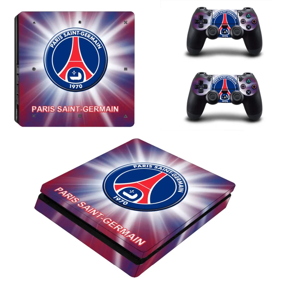 Paris Saint-Germain PSG PS4 Slim Skin Sticker Vinyl Decal - ConsoleSkins.co