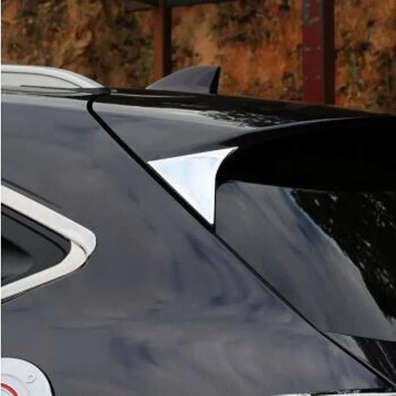 ABS-Chrome-HRV-Rear-Side-Window-Spoiler-Protection-Trim-Molding-Garnish ...