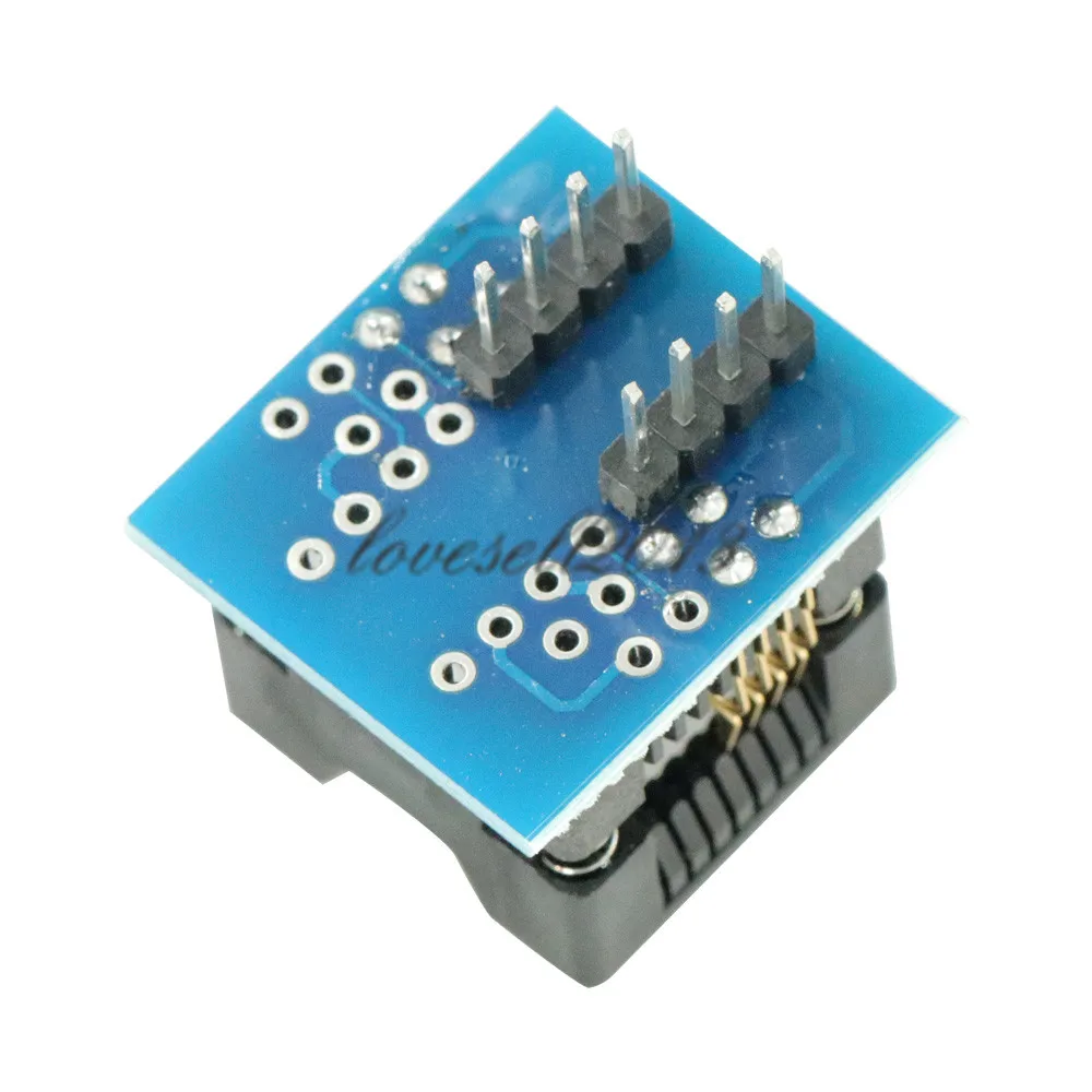 150mil SOIC8 SOP8 to DIP8 EZ Programmer Adapter Socket Converter Diy ...