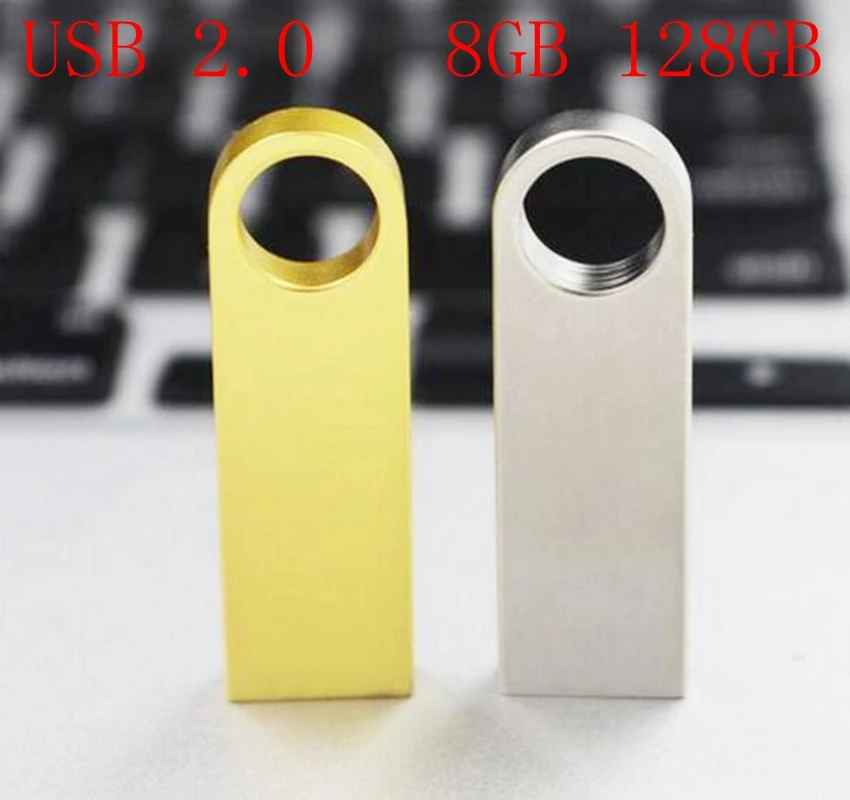 High Quality Rectangle Metal USB Flash Drive8GB 16GB 32GB 64GB 128GB ...