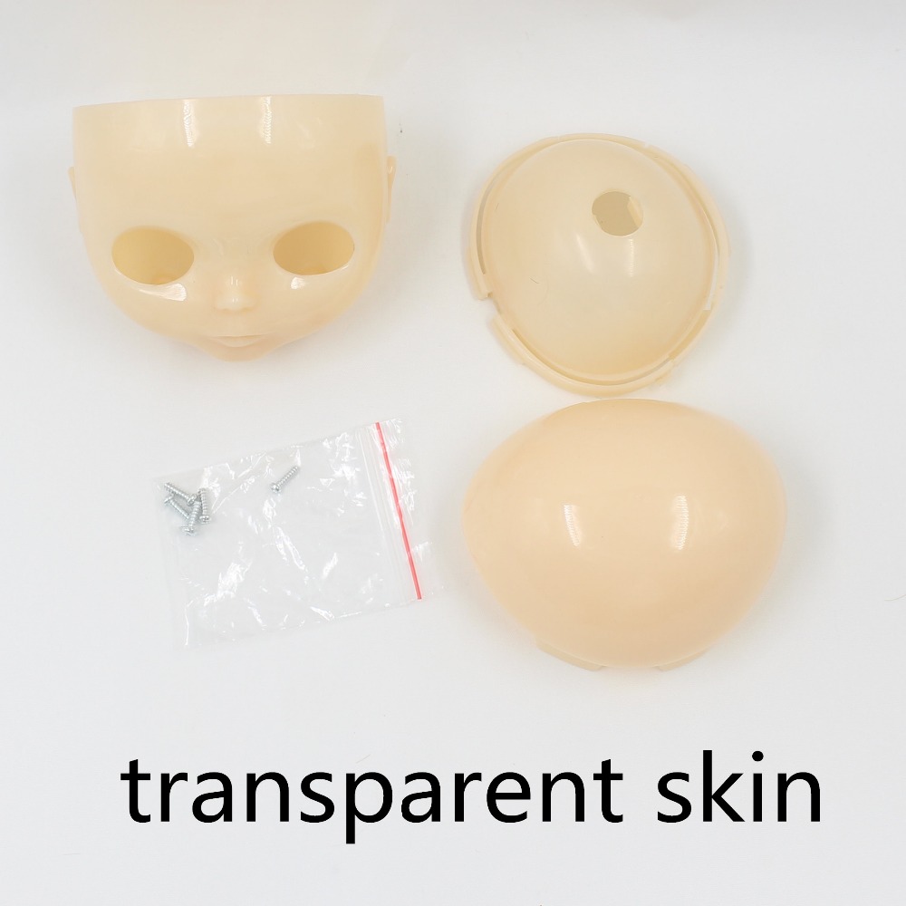 Neo Blythe Doll Faceplate Set with Bald Scalp, Dome & Screws | This Is ...