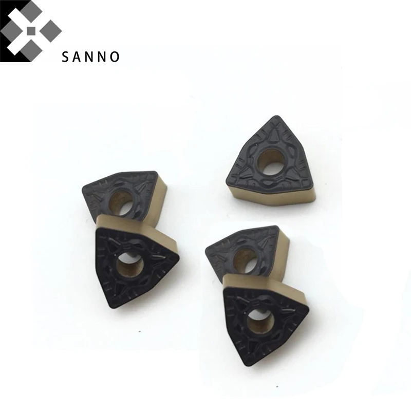 Cnc Carbide Turning Inserts Wnmg060408 / 060408-pm 4225 / 4235 / 4325 ...