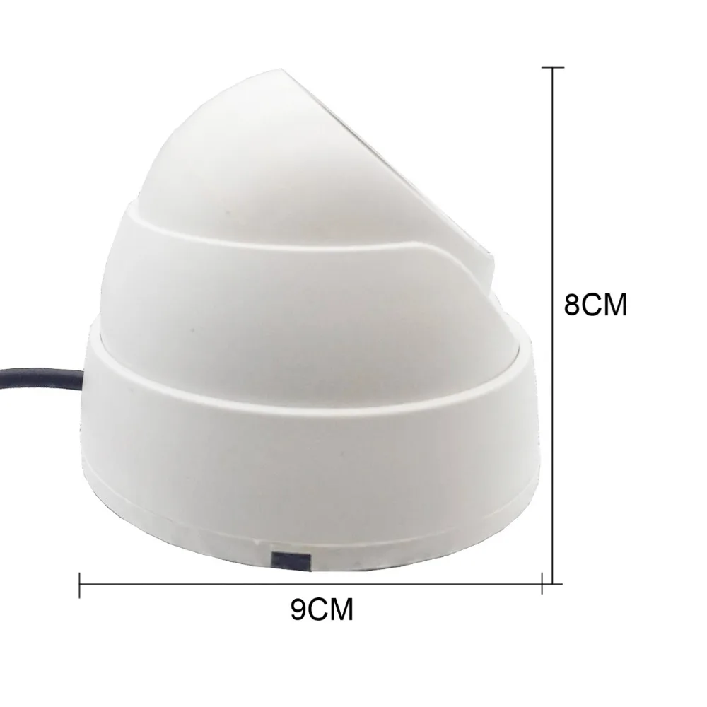 8MM Indoor CMOS 1200TLV PAL NTSC CCTV Security Camera Color Dome Camera ...