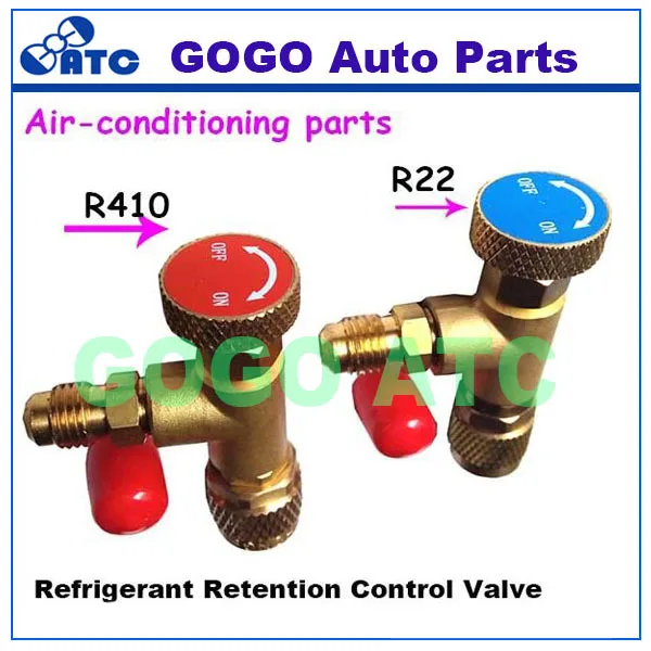 R410A R22 Refrigerant Retention Control Valve,Air conditioning Charging ...