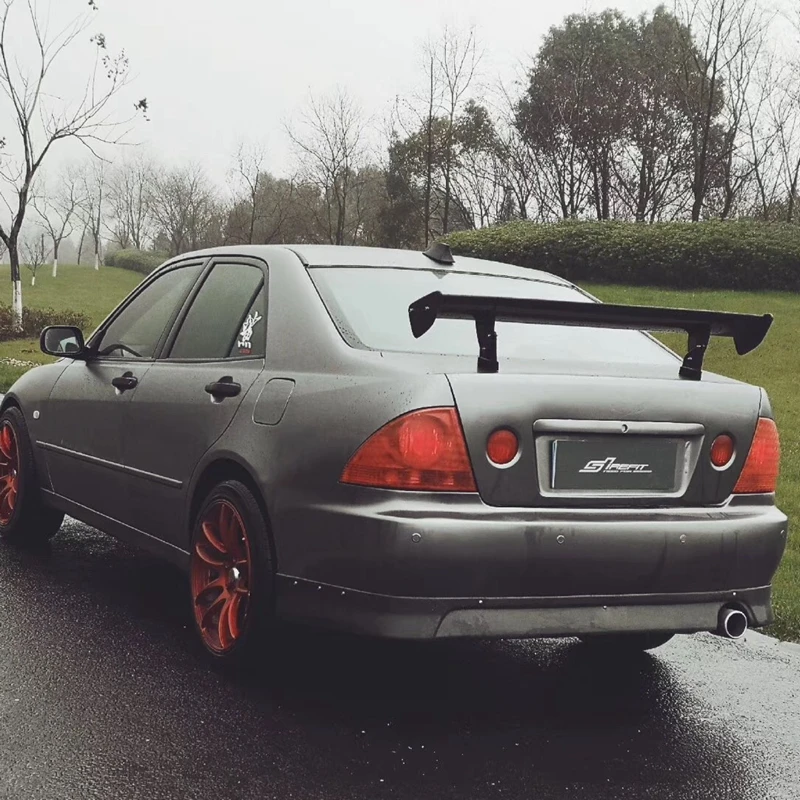 Carbon Fiber Rear Trunk Boot Duck Spoiler Back windshield Wing For ...