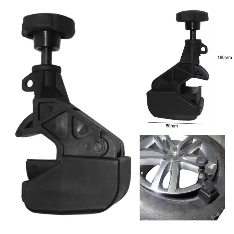 1Pcs Black 180 x 80 x 45mm Plastic Universal Tire Changer Wheel ...