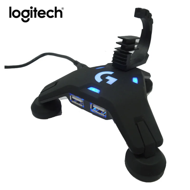 Logitech Mouse Gaming Mouse Cord Controller 4 port USB HUB Computer ...