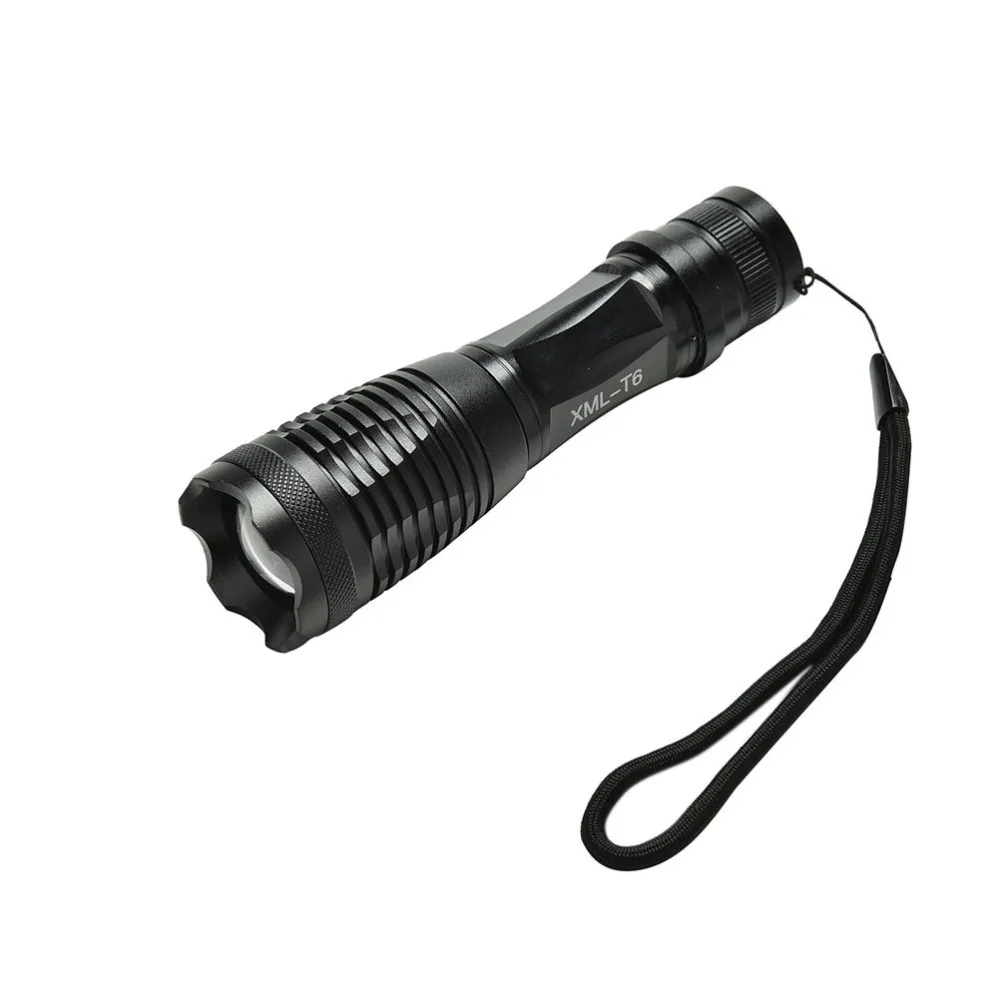 Best Led flashlight 4000 lumens XML t6 led Torch Zoomable LED ...