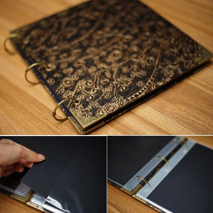 Carved Handma Interleaf Sheet albuns Scrapbook Album|album sheets ...