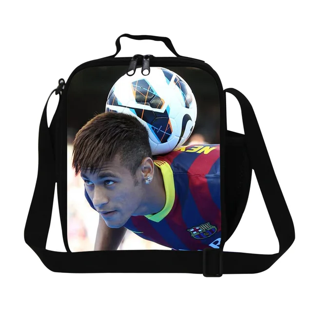 Fashion Boys Cooler Lunch Bags Children Cristiano Ronaldo Carry Food ...