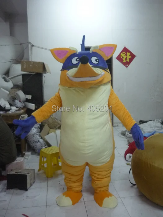 character orange fox mascot costumes swiper fox costume dora friend-in ...