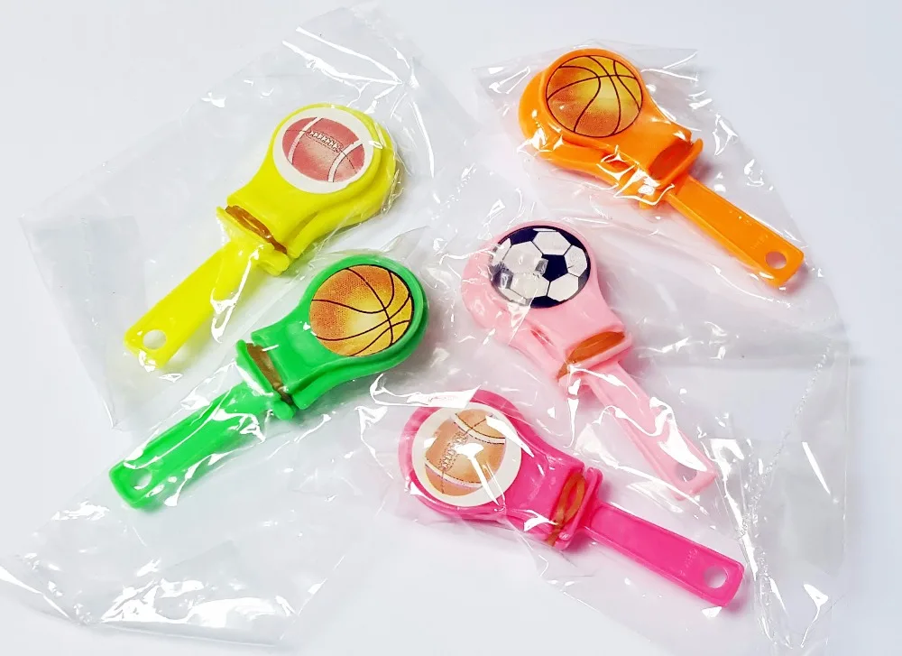 12pc Mini Clickers Clackers Stocking Filler Party Bag Toy 7cm Assorted ...