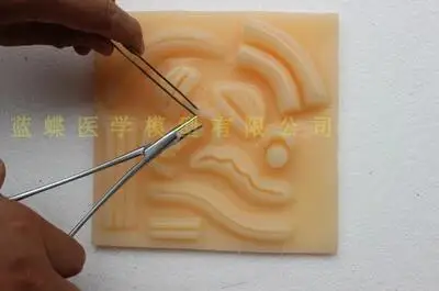 Laparoscopic skin suture module 3D suture practice module laparoscopic ...