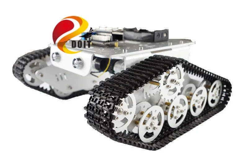 DOIT Wireless WiFi RC Full Metal Tank T300 from NodeMCU ESP8266 ...