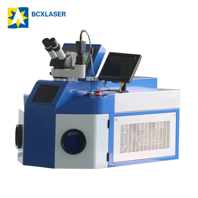 Portable Desktop Camera laser welding machine with water chillerLaser ...