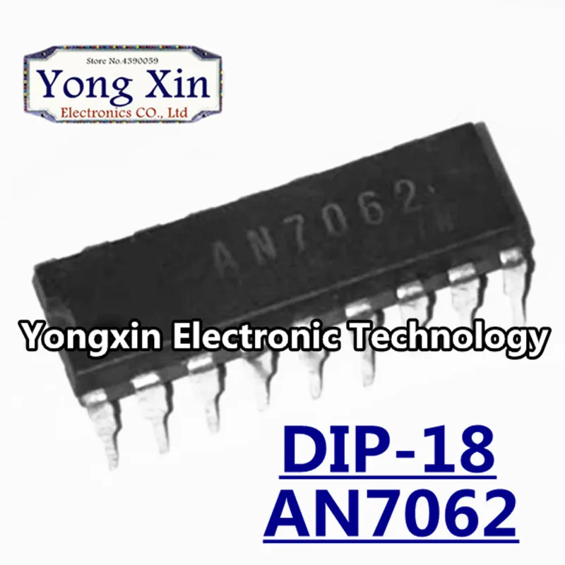 Envío gratis 2 unids/lote AN7062 7062 DIP 18|Conectores| - AliExpress