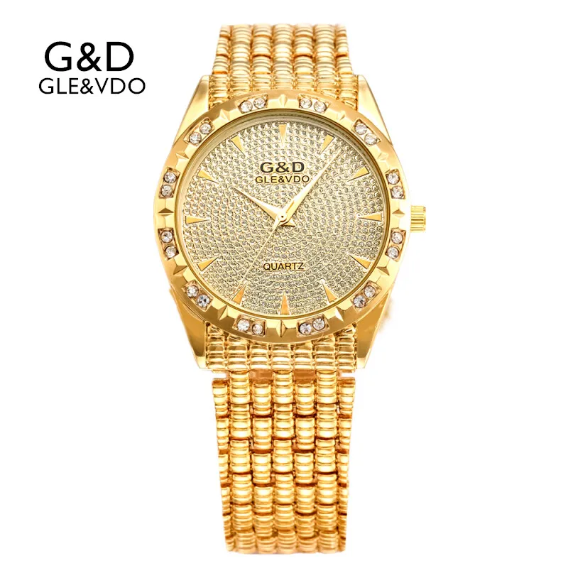 2017-G-D-GLE-VDO-Womens-Watches-Gold-Luxury-Ladies-Bracelet-Watch ...