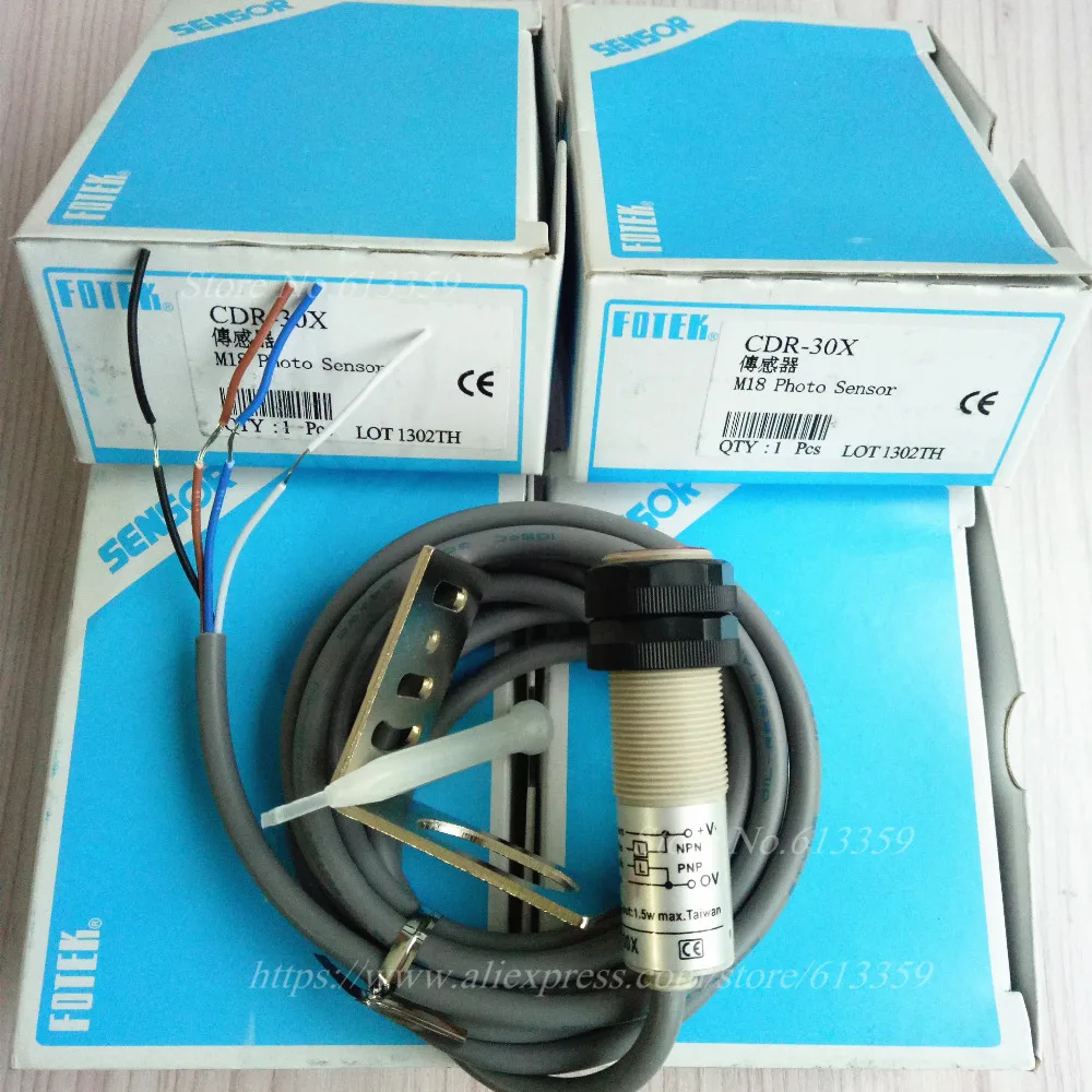 Cdr-30x New Fotek M18 Diffuse Reflection Photoelectric Sensor Quality ...