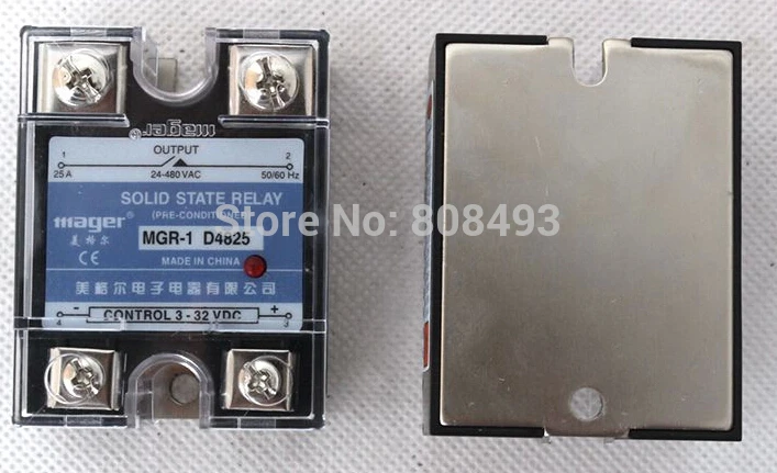 Egyfázisú Szilárdtest Relé Ssr 25A Mgr-1 D4825 Mager Mgr – FIXO.hu