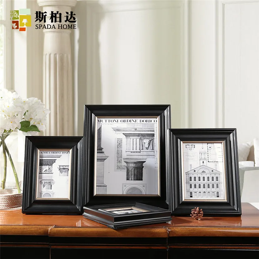 Aliexpress.com : Buy Photo Frames Black Picture Frame Table Photo Frame ...