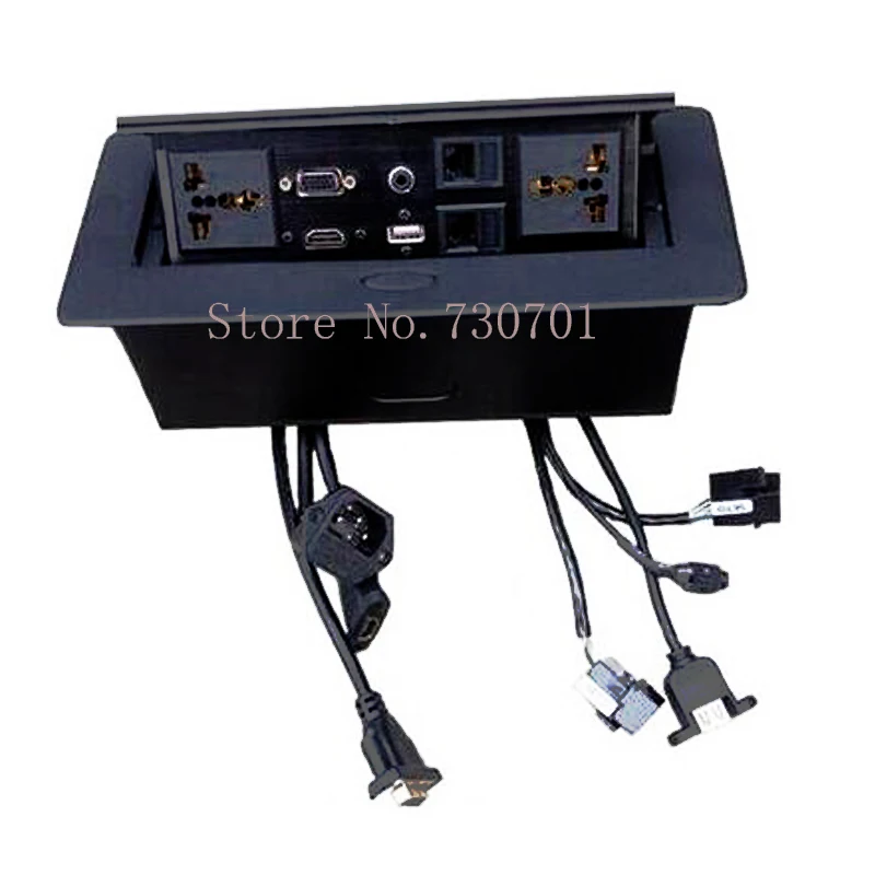 Cable-internet-audio-video-connector-desktop-socket-with-2-universal ...