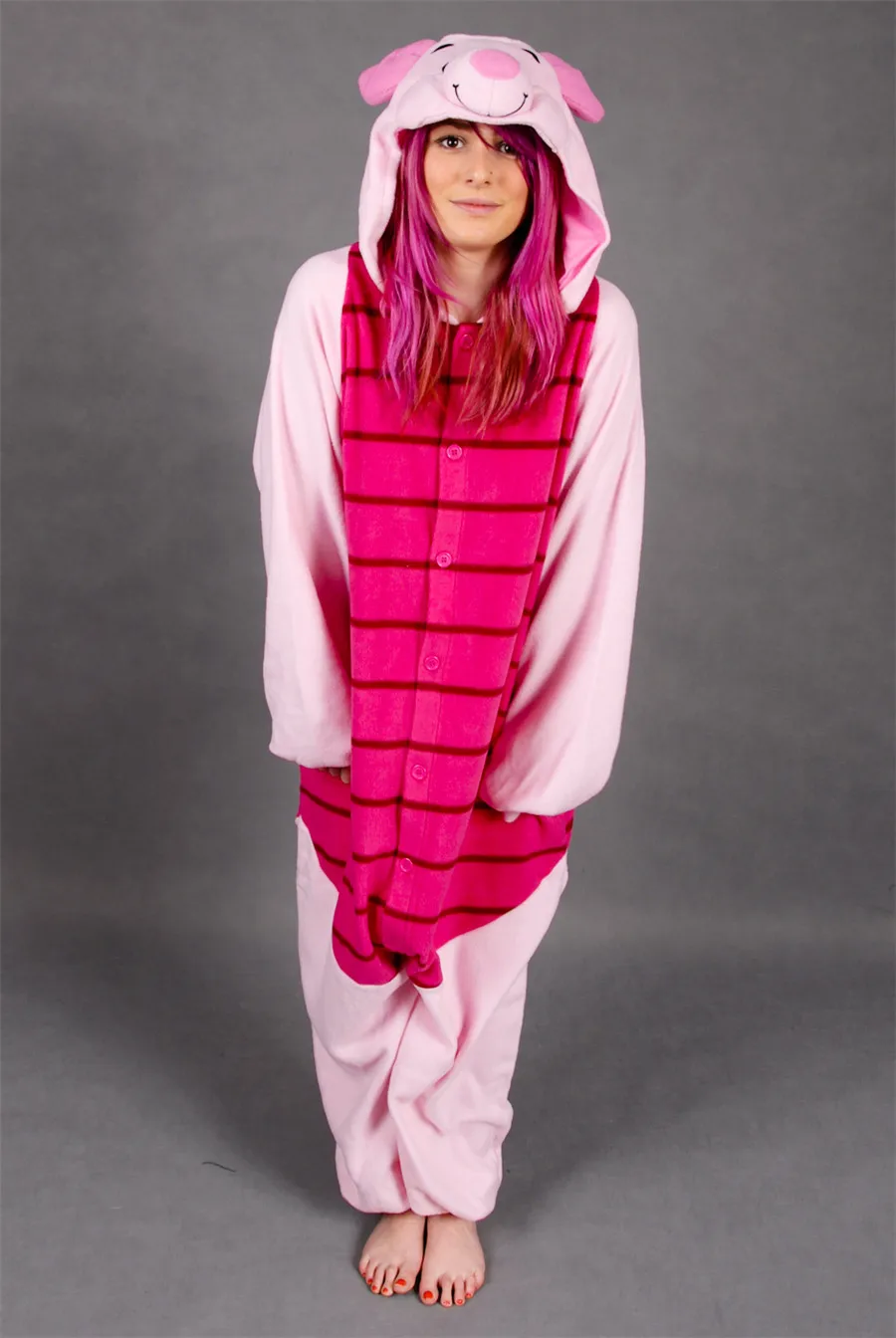 2016 Newest Adult Unisex Fleece Cartoon Pajamas Costumes Pyjama Sets ...