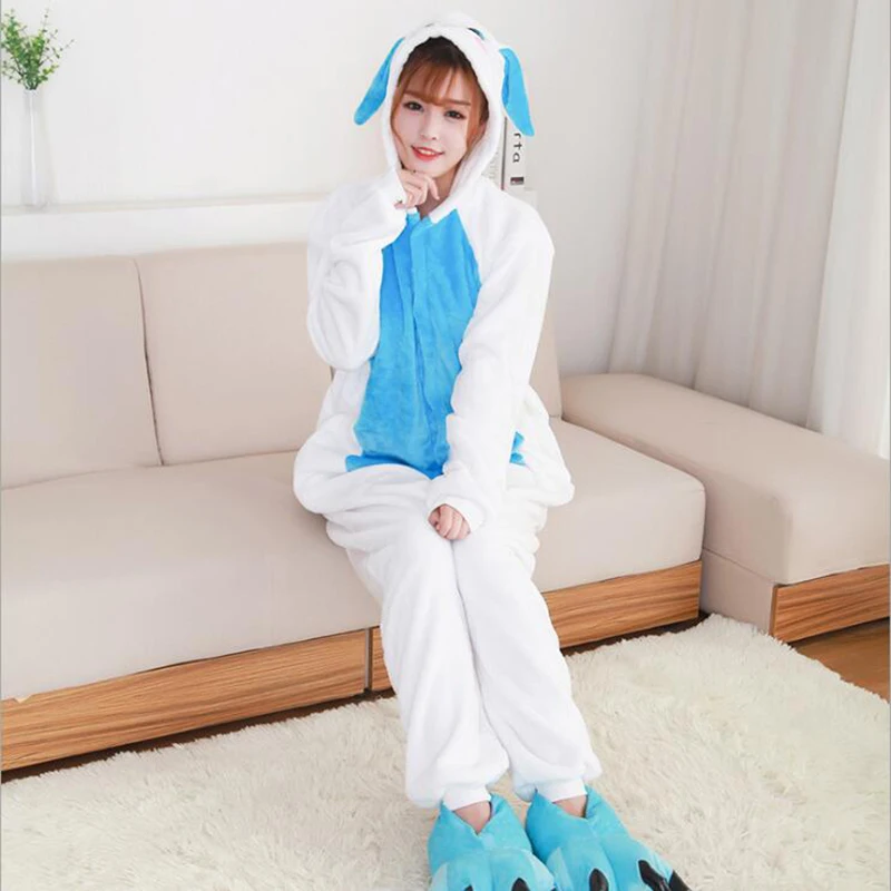 Hot-Sale-Women-s-Character-Pyjamas-Women-Full-Sleeve-Hooded-Polyester ...