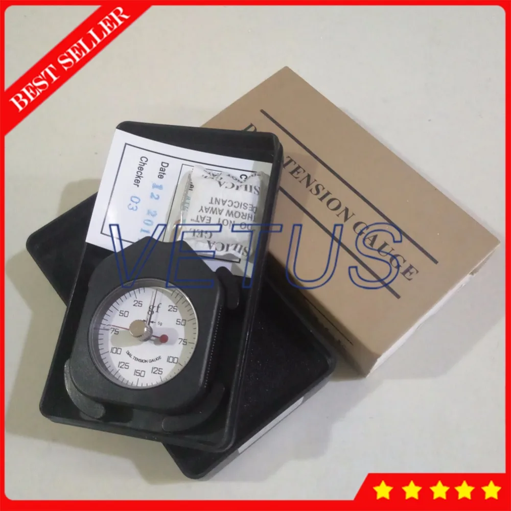 150g dial Analog Tensiometer with ATG 150 2 double pointers Tension ...