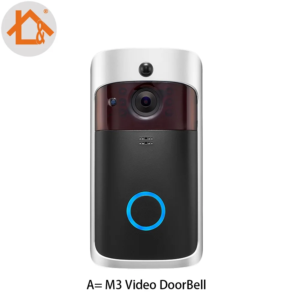 Smart IP Video Intercom WI FI Video Door Phone Door Bell WIFI Doorbell ...