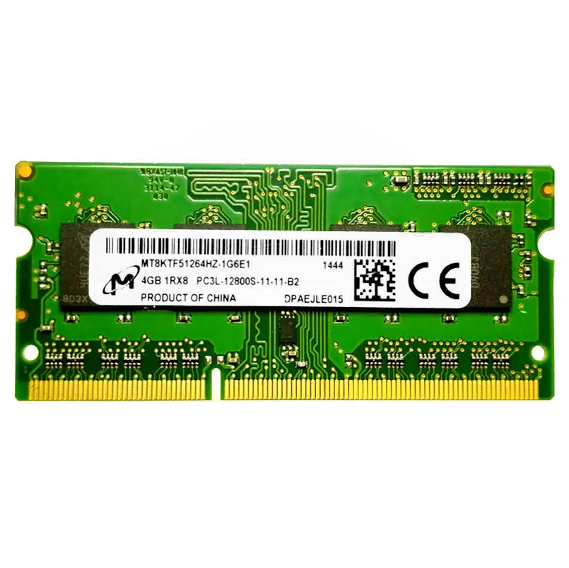 CRUCIAL DDR3 4G RAM DIMM 2R*8 DDR3 1600MHZ 4G PC3 12800S 4GB notebook ...