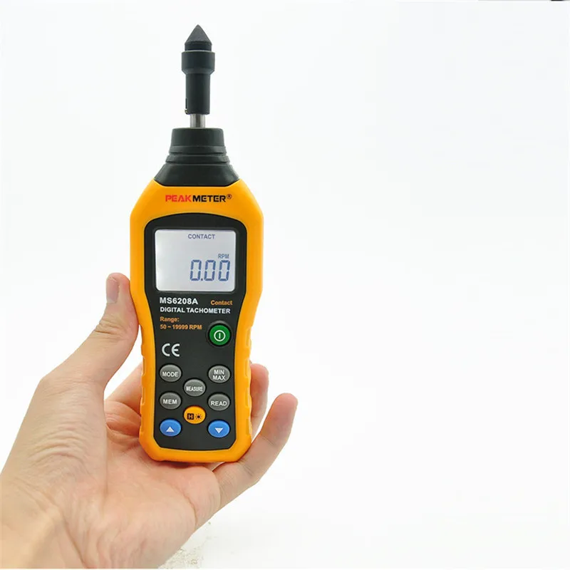 free shipping contact speed meter perimeter electronic tachometer ...