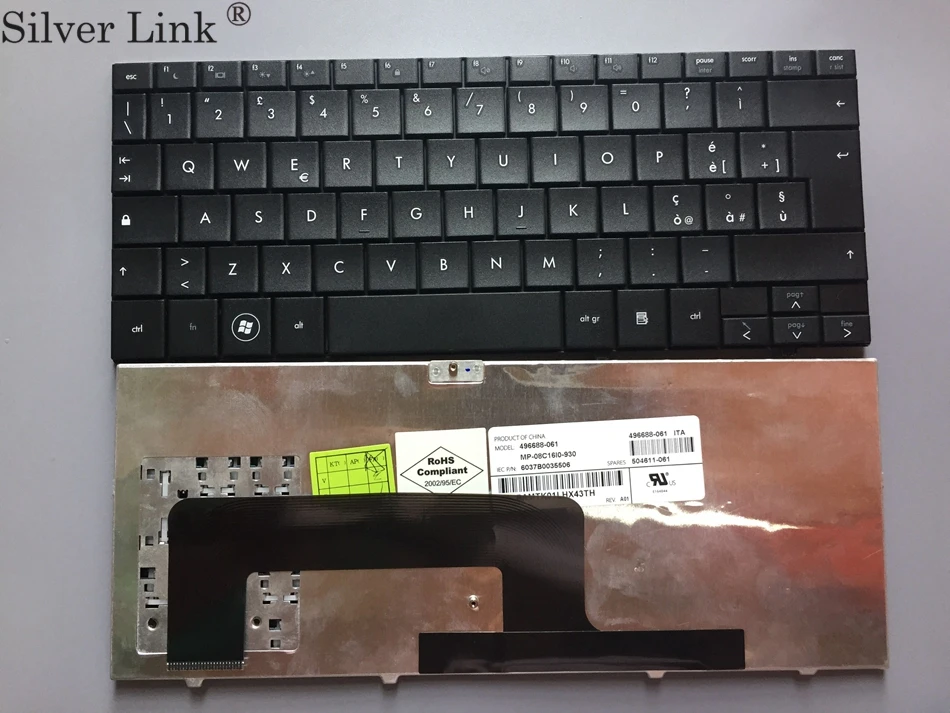 IT Italian Laptop Keyboard FOR HP Pavilion mini1000 1010 1100 1014 1017 ...