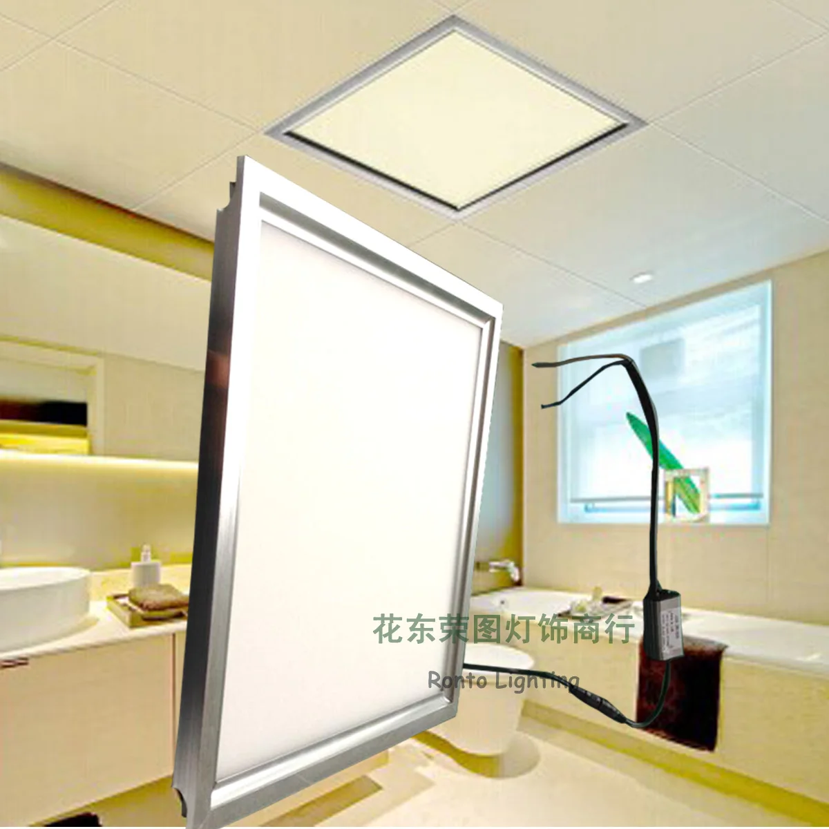 28w 36w led panel 60x60 embedded ceiling light 600x600 square led panel ...