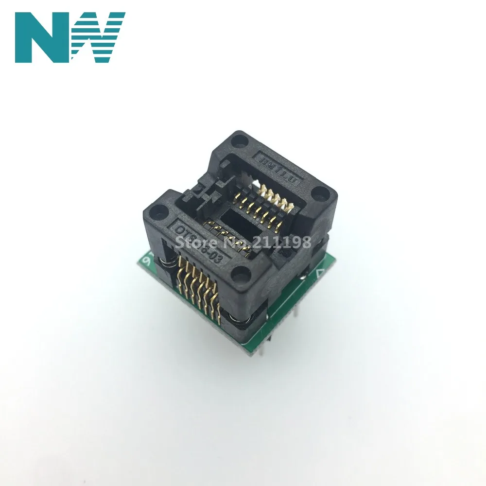 Sop14 change to dip14 ots 14 1.27mm cnv sop ndip16 14p programmer ...
