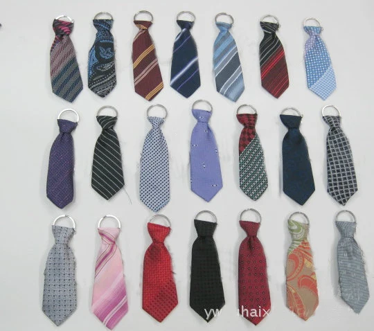 36 Pieces Free Shipping Unisex Mini Tie Shape Keychain Charm Keychains ...