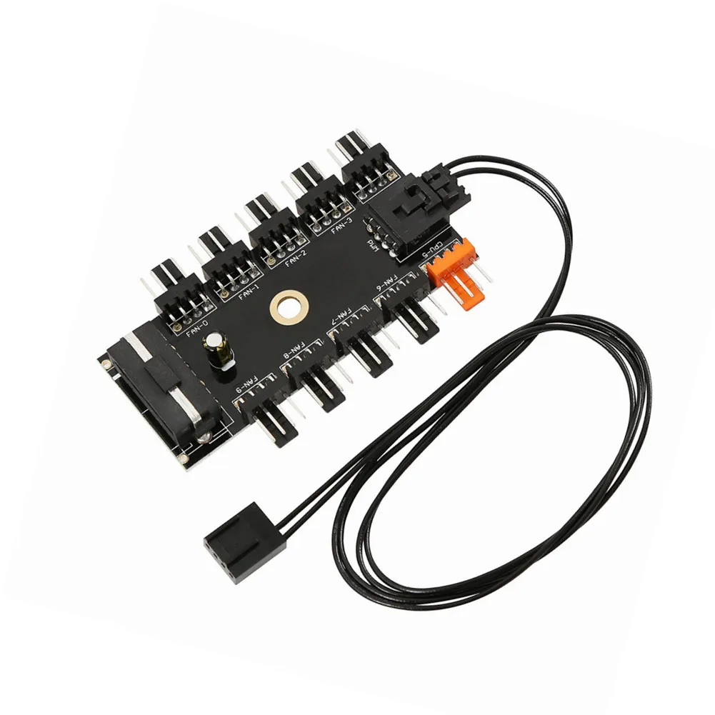 Hot Sale Chassis Fan Hub CPU Cooling HUB 10 Port 12V 4 Pin PWM Fan Hub ... Hot Sale Chassis Fan Hub CPU Cooling HUB 10 Port 12V 4 Pin PWM Fan Hub ...