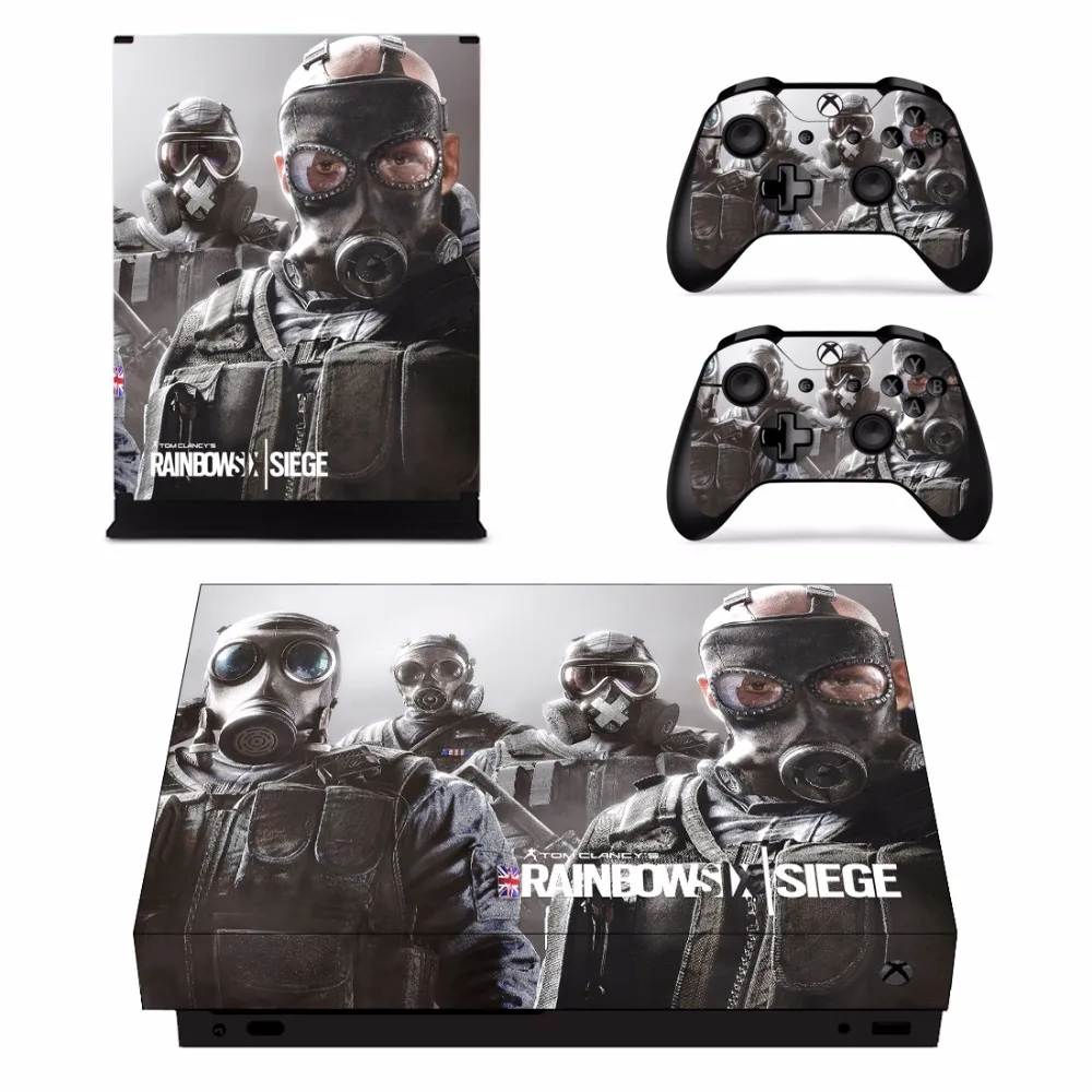 Rainbow Six Siege Skin Sticker for Xbox One X Console and Controllers ...