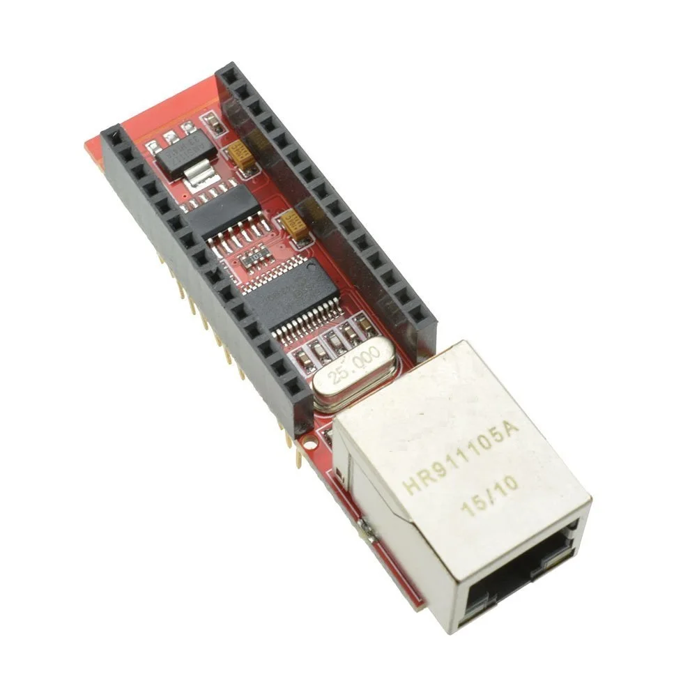 1pcs New Enc28j60 Ethernet Shield For Arduino Nano 3 0 Rj45 Webserver