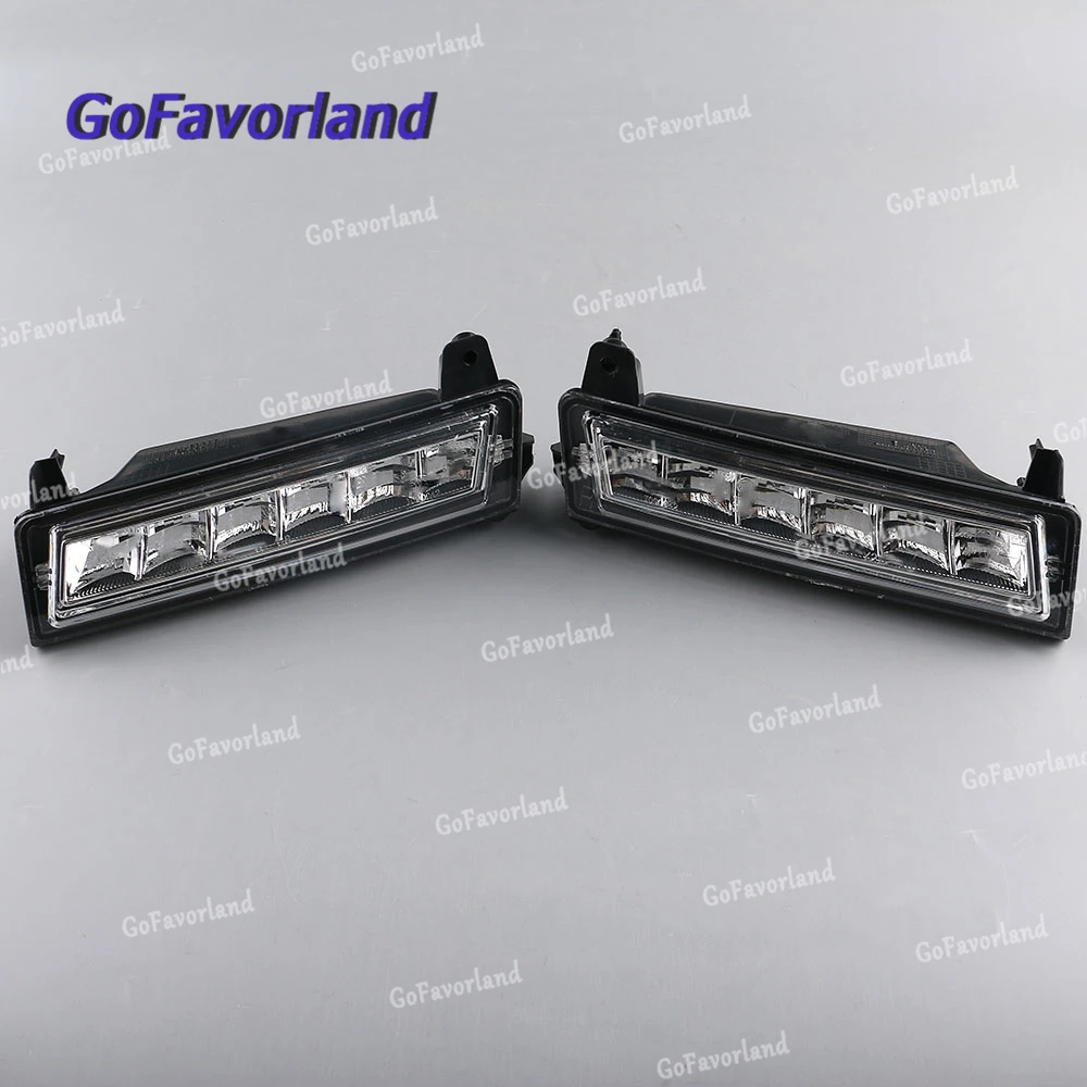 Luz de Circulación Diurna LED delantera izquierda y derecha, DRL ...