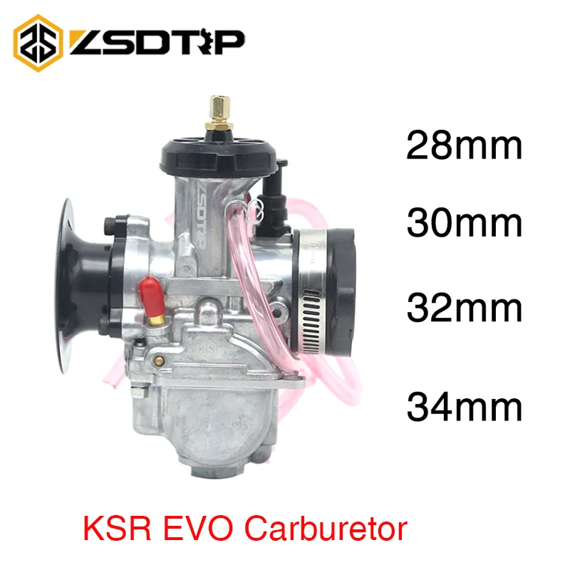 ZSDTRP KOSO PWK KSR Carburetor 24mm 26mm 28mm 30mm 32mm 34mm Carburador KSR Evolution KIT EVO ...