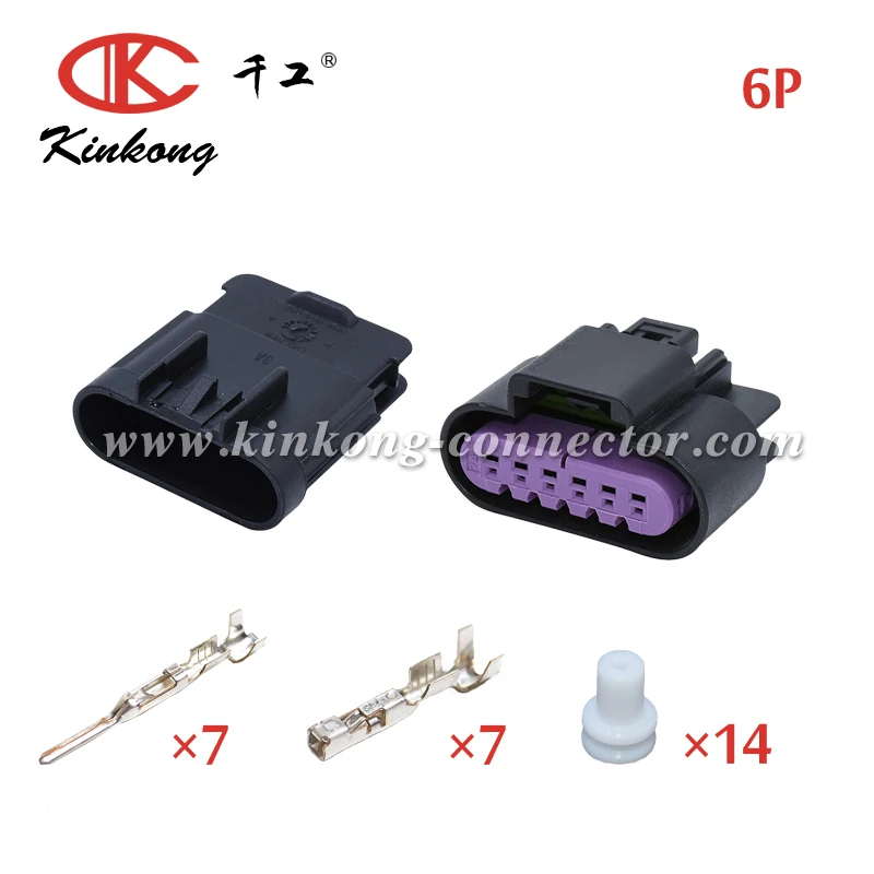 6 maneira gt preto 150 selado masculino delphi aptiv conector, corrente ...